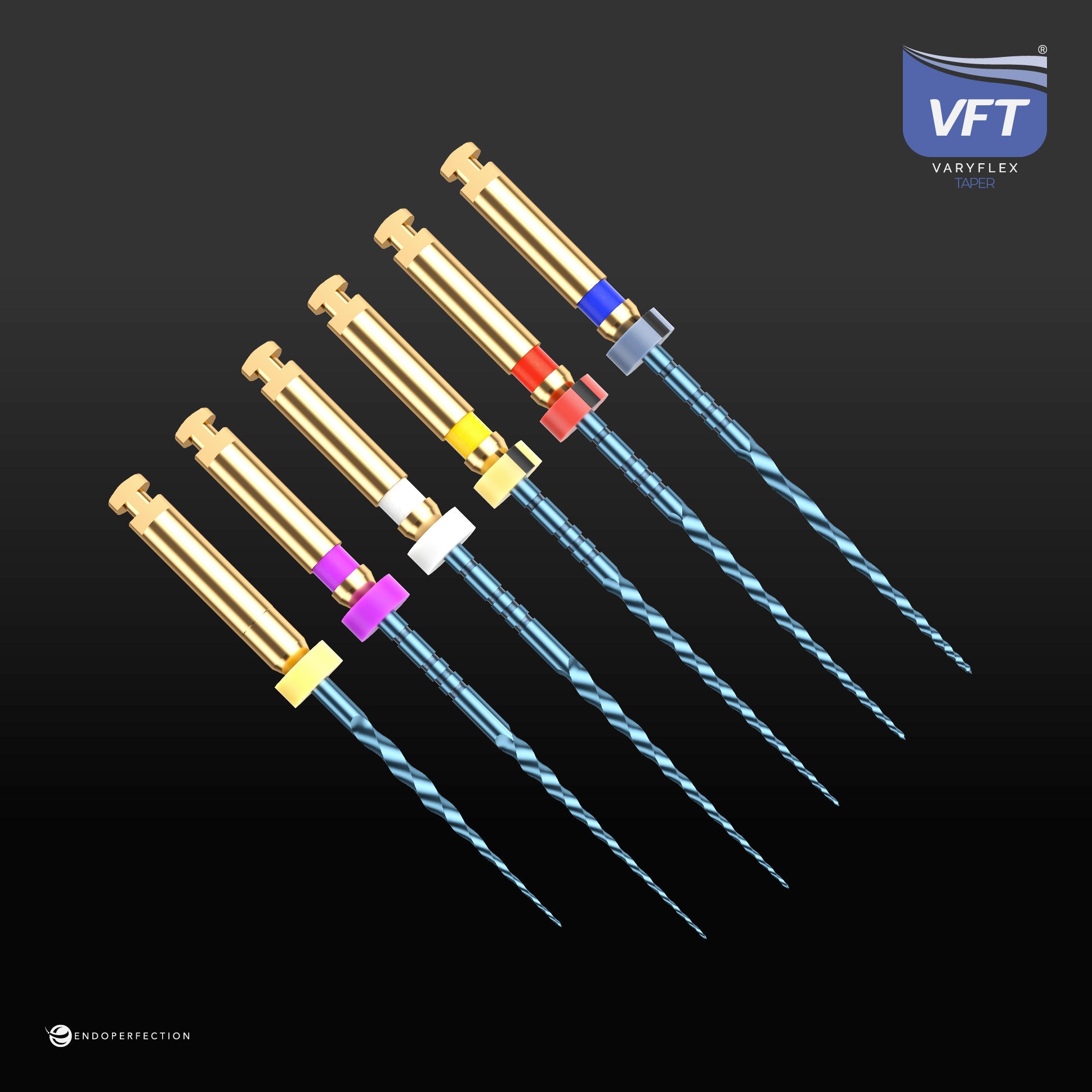 VaryFlex VFT Taper | Sterile Variable Taper Rotary File | Endoperfection