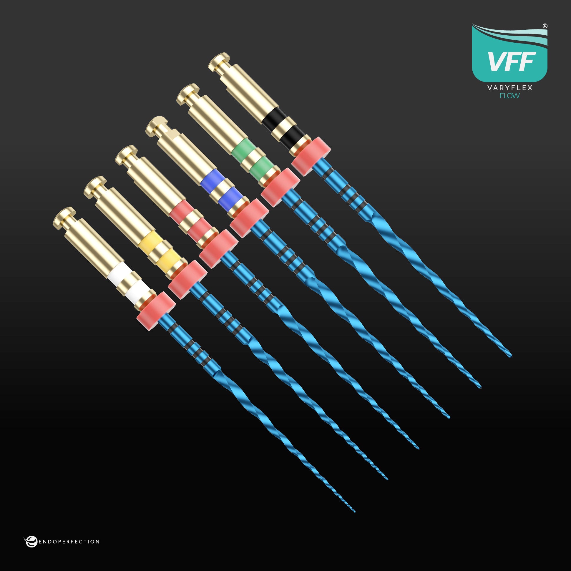 VaryFlex VFF Flow | Sterile Constant Taper Rotary File | Endoperfection
